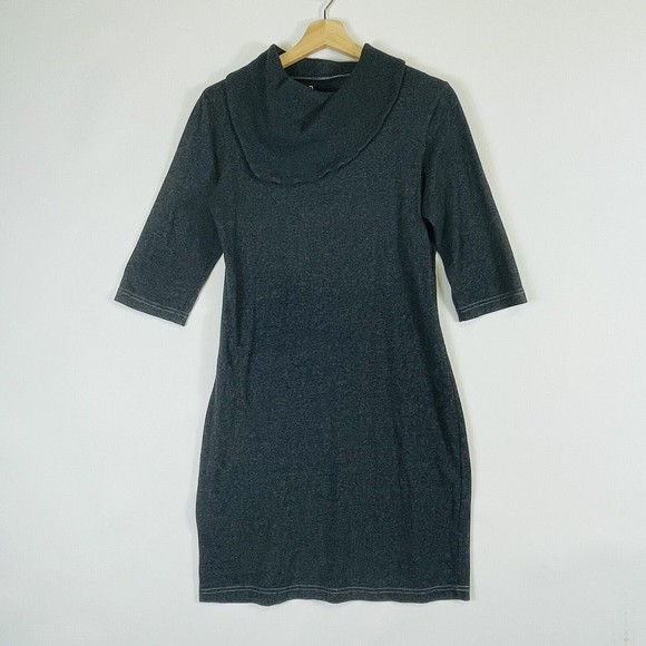 Lur | Dresses | Lur Fashion For Change Grey Cowl Neck Sheath Pullover ...